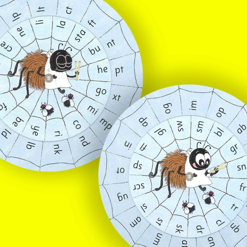 Roll over image to zoom in Phonics Blend Wheel - Kids, Multicolor ...